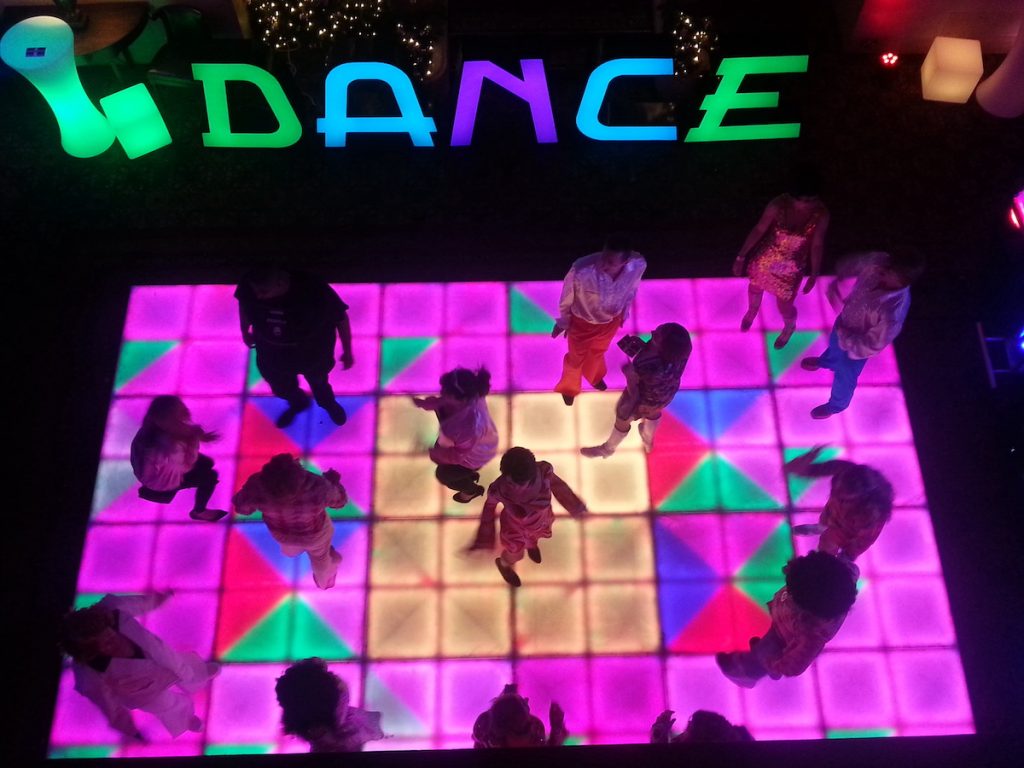 Create the perfect party with a light up LED Dance Floor | Flash Dance ...